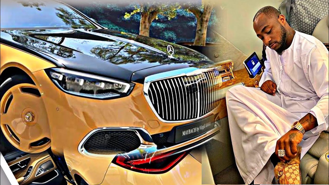 DAVIDO JUST BOUGHT HIMSELF 2023 MAYBACH VIRGIL ABLOH , WATCH EVERYTHING ...