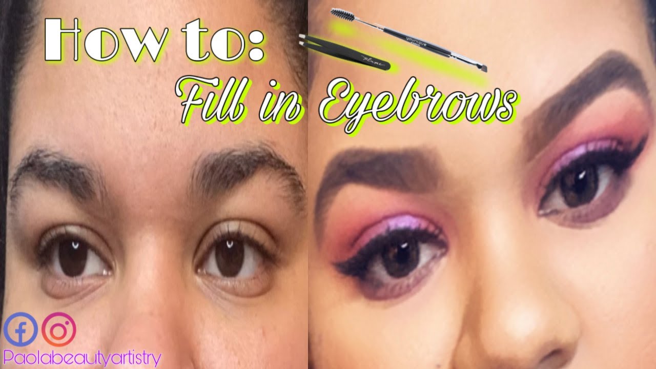 HOW TO SHAPE/ DO YOUR EYEBROWS AT HOME| BEGINNER FRIENDLY - YouTube