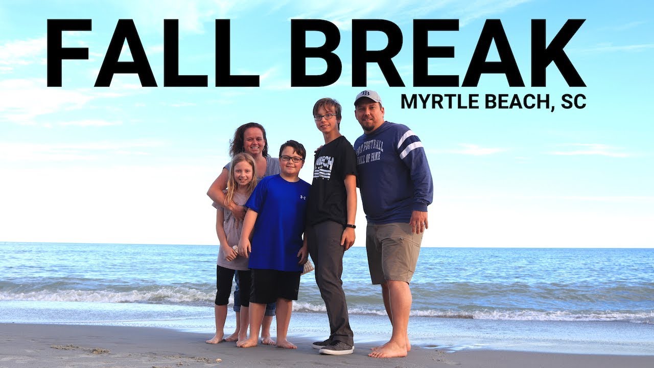 Beach Therapy - Fall Break Trip to Myrtle Beach - YouTube