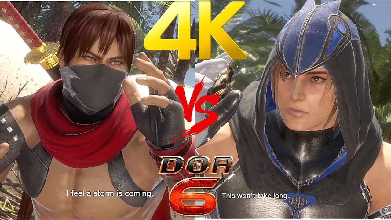 [PS5] DOA 6 Ryu Hayabusa vs Hayate | Spectator Mode | Dead or Alive 6 ...