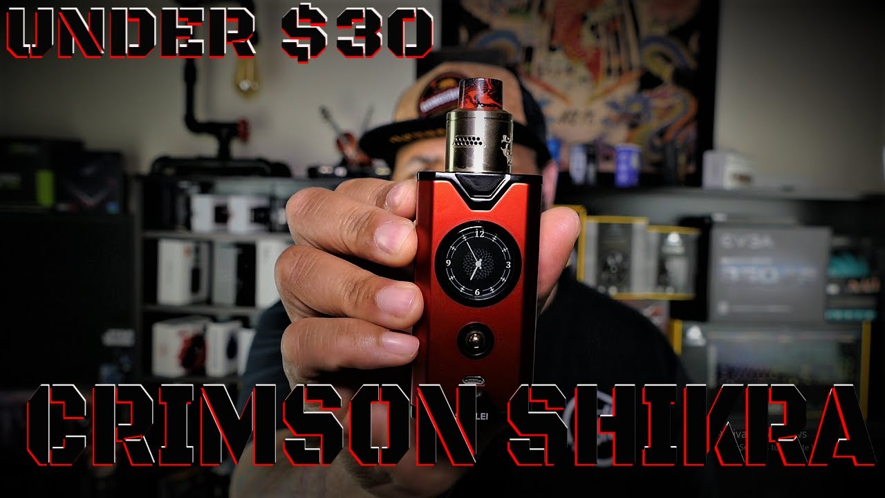 Sigelei Shikra Crimson Mod Kit - Can you Say Budget!? - YouTube