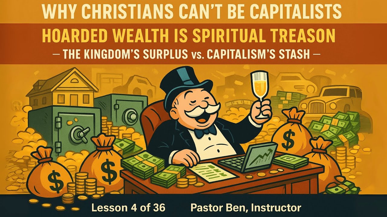 Bible Study: Why Christians Can't Be Capitalists: Hoarded Wealth Is ...