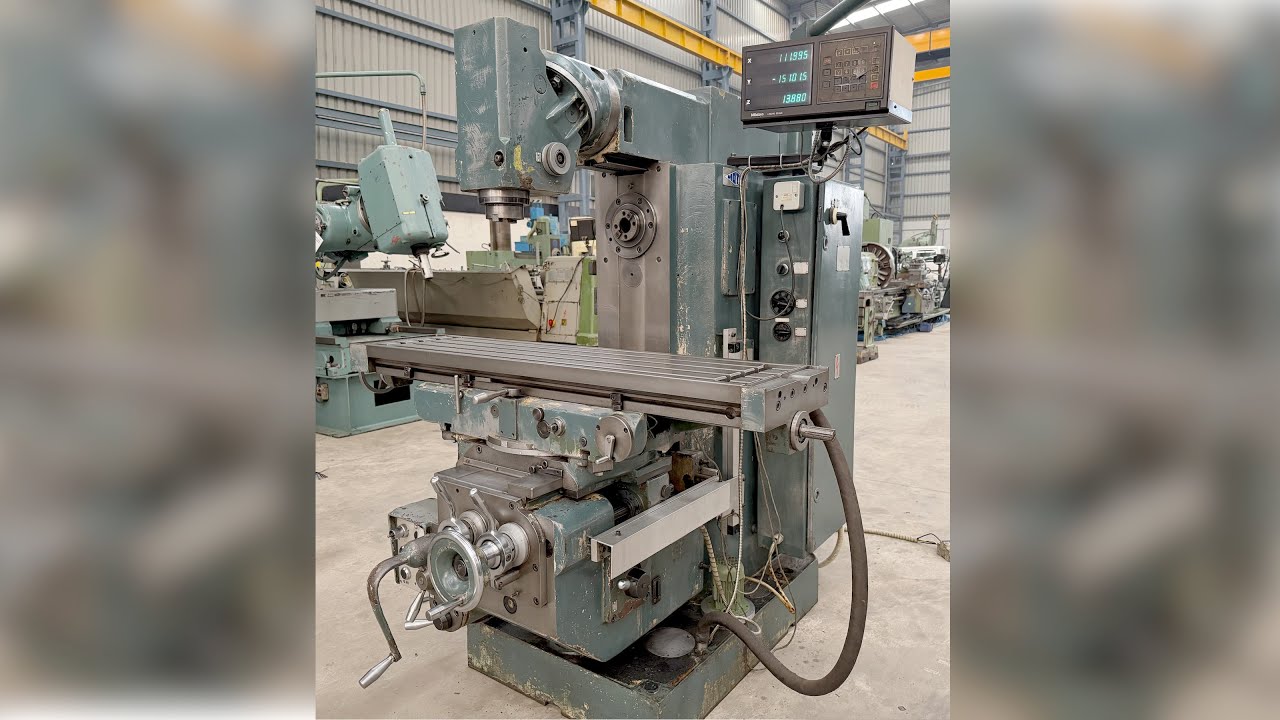 Double-Spindle Universal Milling Machine - Jafo Jarocin (Poland) FWD ...