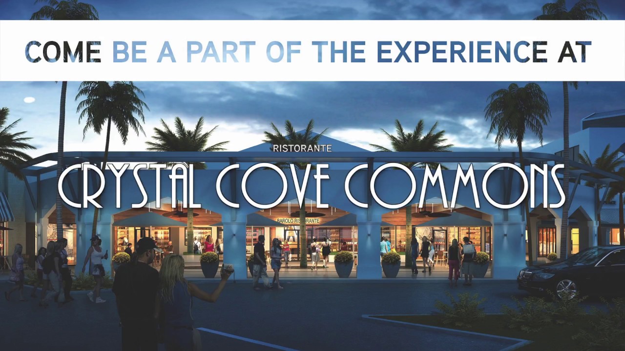Crystal Cove Commons - Lifestyle Center For Lease - YouTube