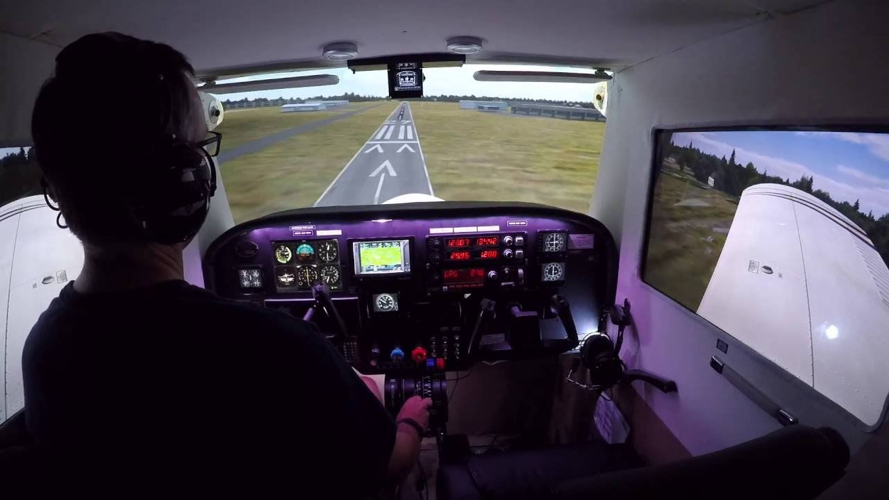 Non-Traditional Approaches (Prepar3d Home Cockpit) - YouTube