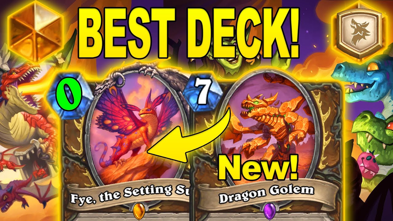 Dragon Druid is The Best Deck To Craft | Best Cheapest Meta! Showdown ...