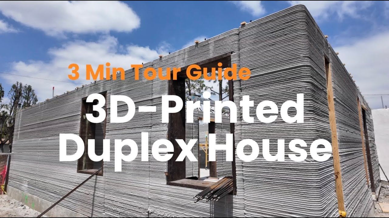 How a 3D Printed Duplex is built - 3 minute Tour Guide - YouTube