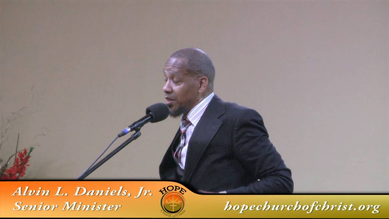 Minister Alvin L. Daniels, Jr.: Not an Issue part 3: Hope Church of ...