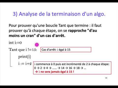 ALGO1 - Chapitre 3: Analyse d'algorithmes - Partie 3 - YouTube