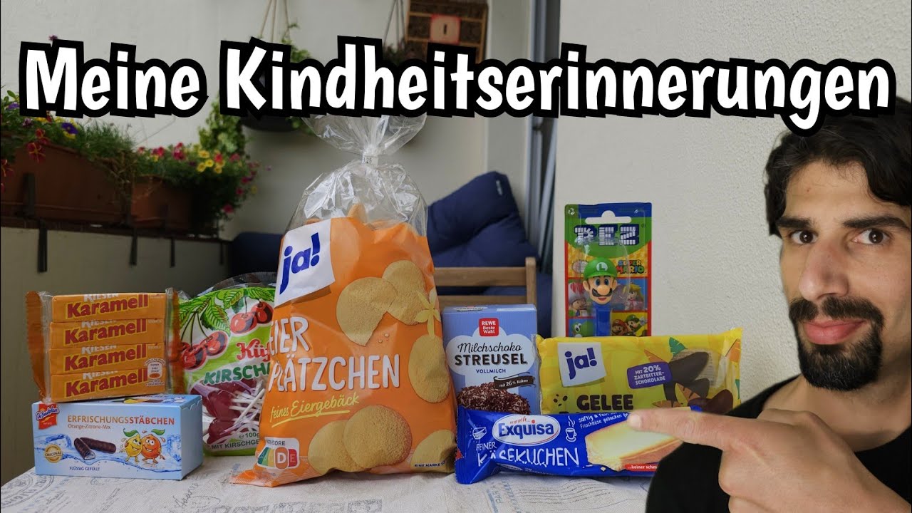 Retro Süßigkeiten aus meiner Kindheit in den 90ern - YouTube