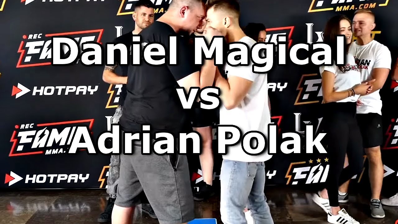 FAME MMA Daniel Magical VS Adrian Polak cała walka - YouTube