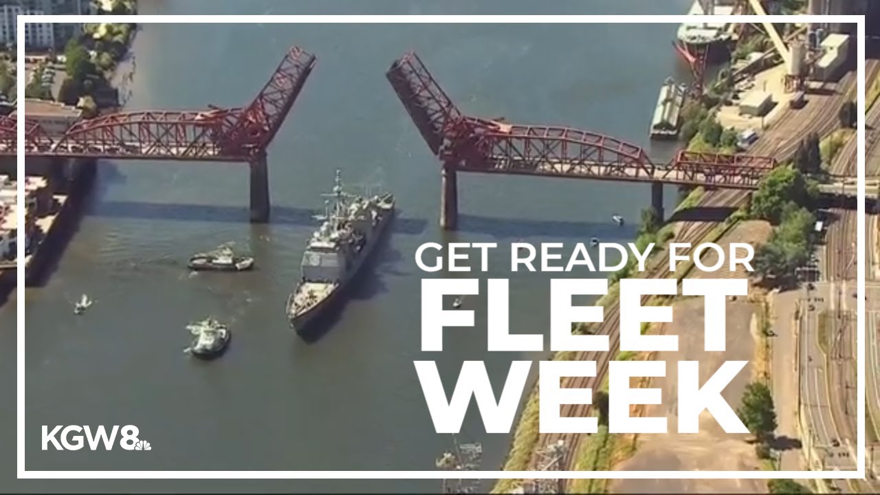 These ships are visiting Portland for the Rose Festival's Fleet Week ...