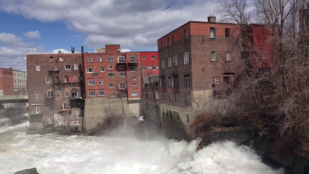 Hydro-Sherbrooke's Historic Dams - YouTube