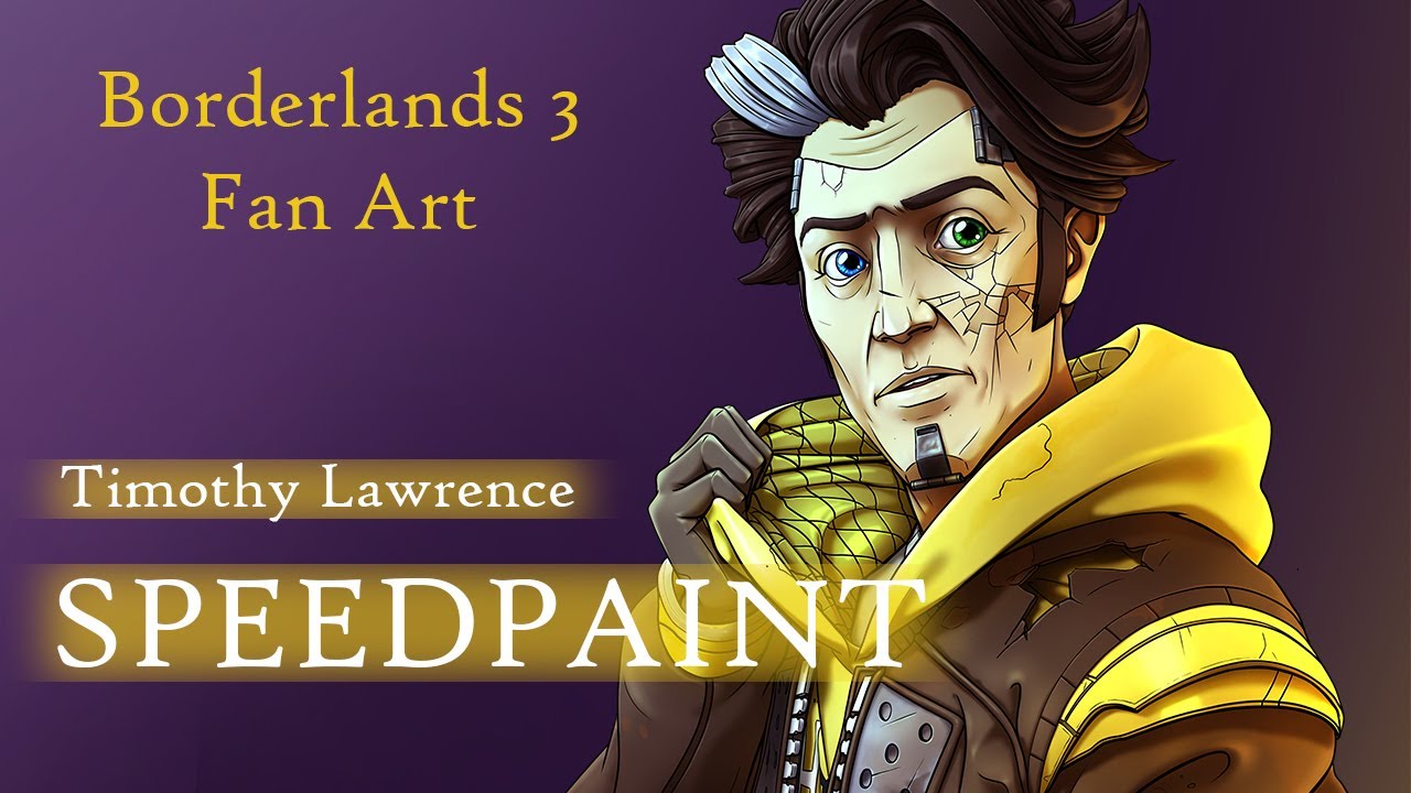 SPEEDPAINT - Timothy Lawrence - Borderlands 3 Fan Art - YouTube