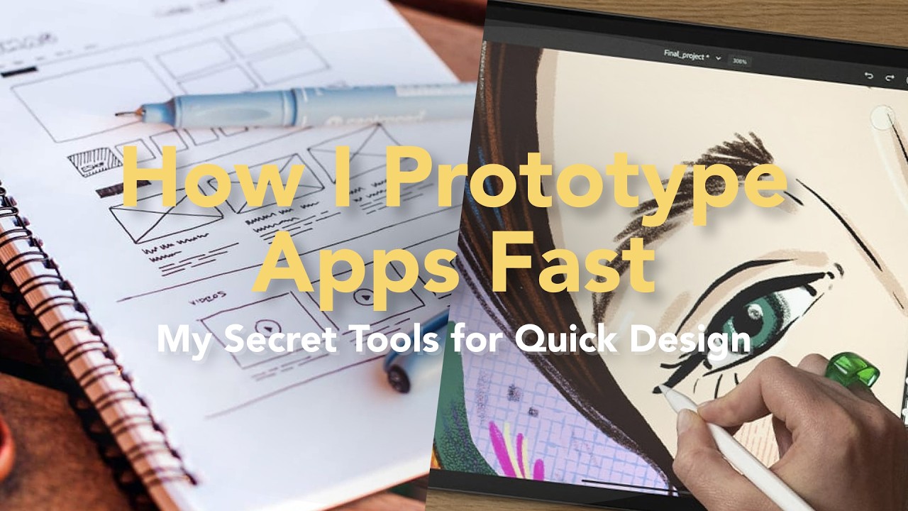 How I Prototype Apps Fast: My Secret Tools for Quick Design - YouTube
