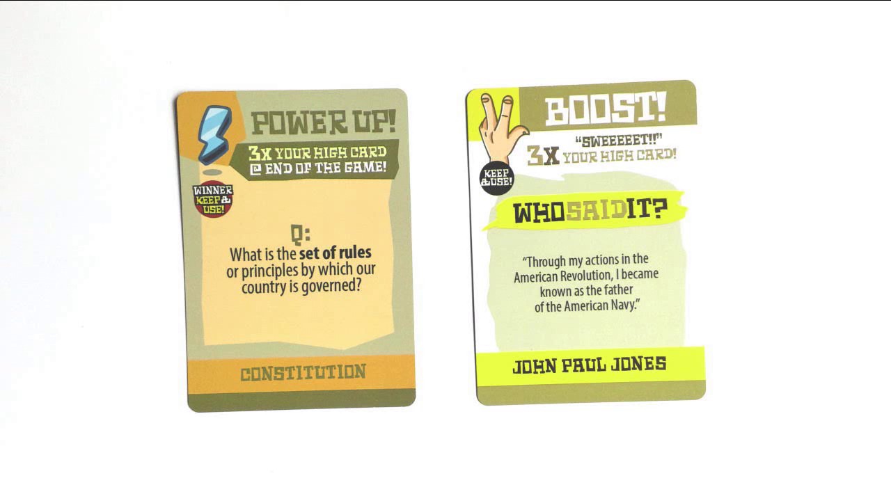 The POWER UP! and BOOST! card - YouTube