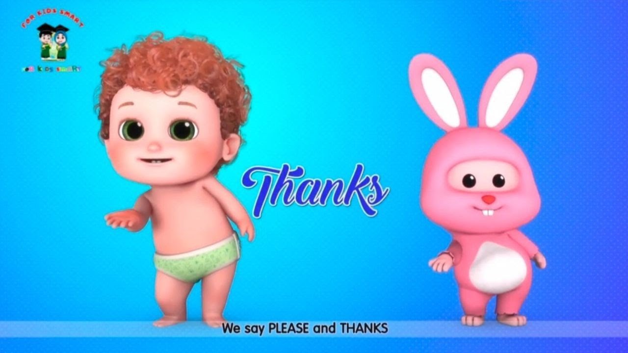 Please and Thank song | Baby super bobo | Nursery Rhymes - YouTube