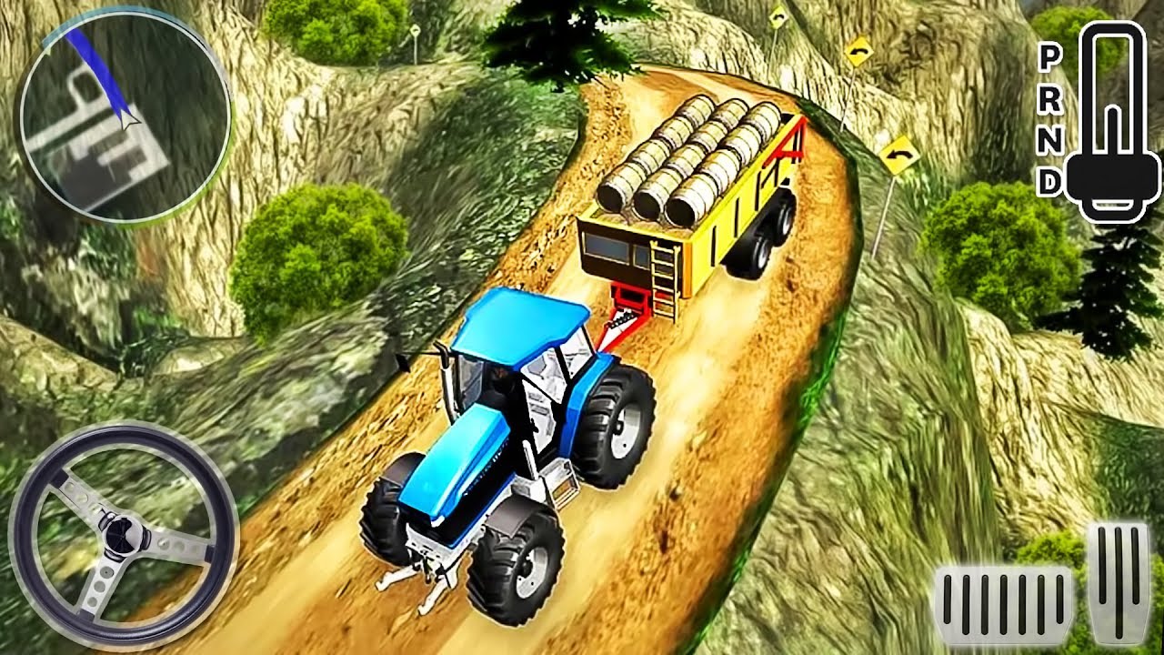 Tractor Trolley Cargo Drive - Offroad Transport Driving - Android ...
