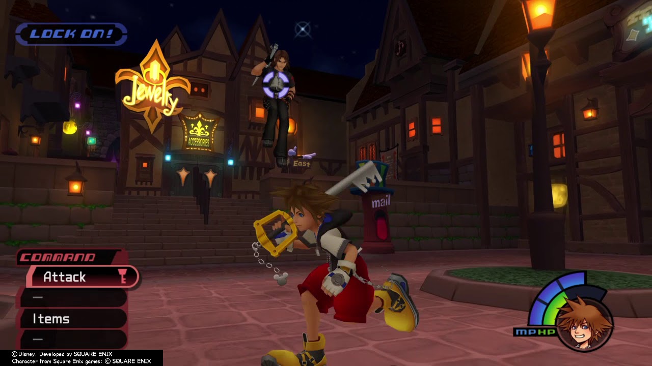 Leon (Traverse Town) Boss Fight - YouTube