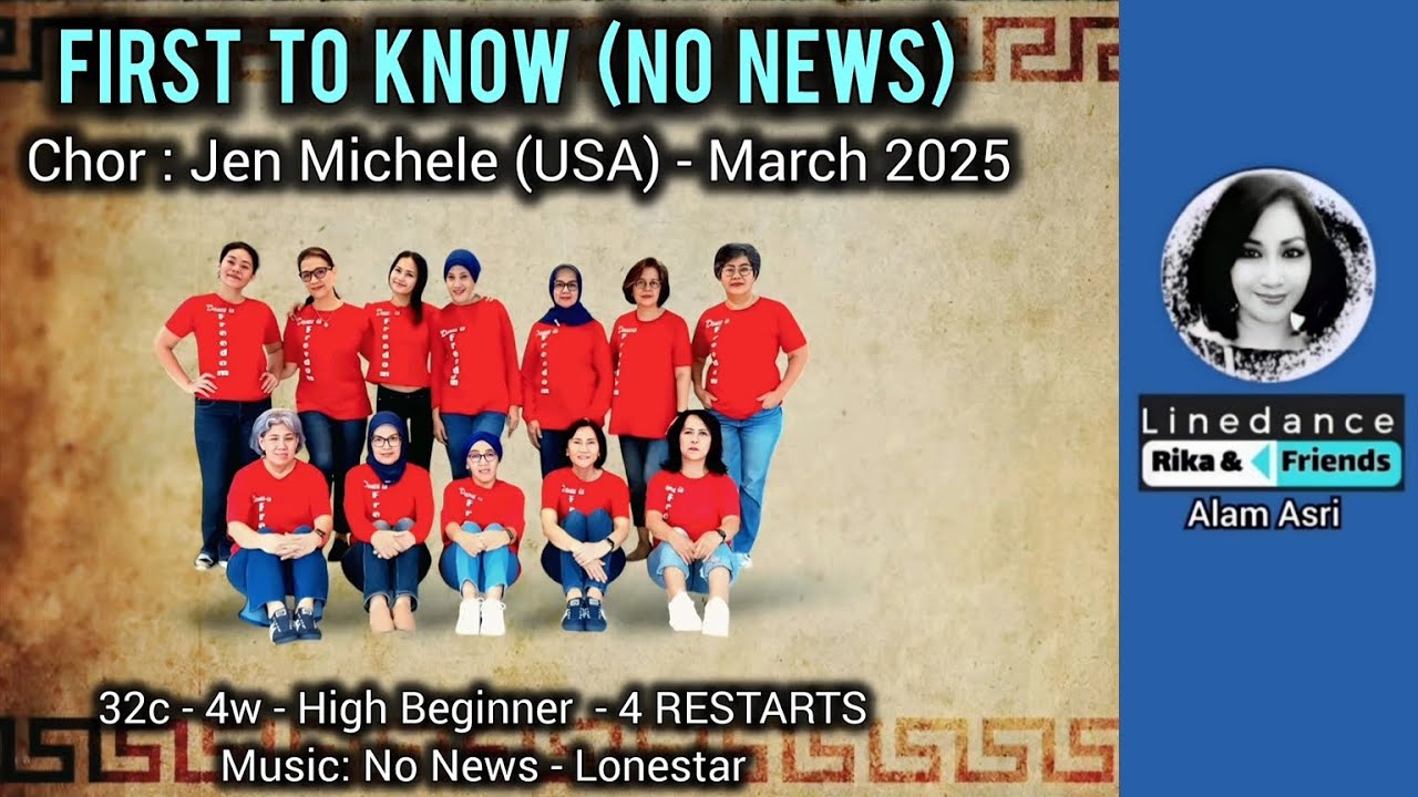 First To Know (No News) - chor. Jen Michele (USA) - March 2025 - YouTube