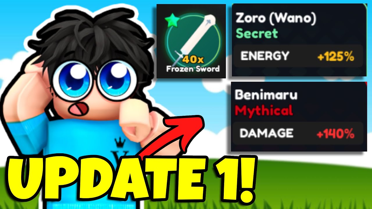 UPDATE 1 IS HERE FOR ANIME SWORDS X! - YouTube