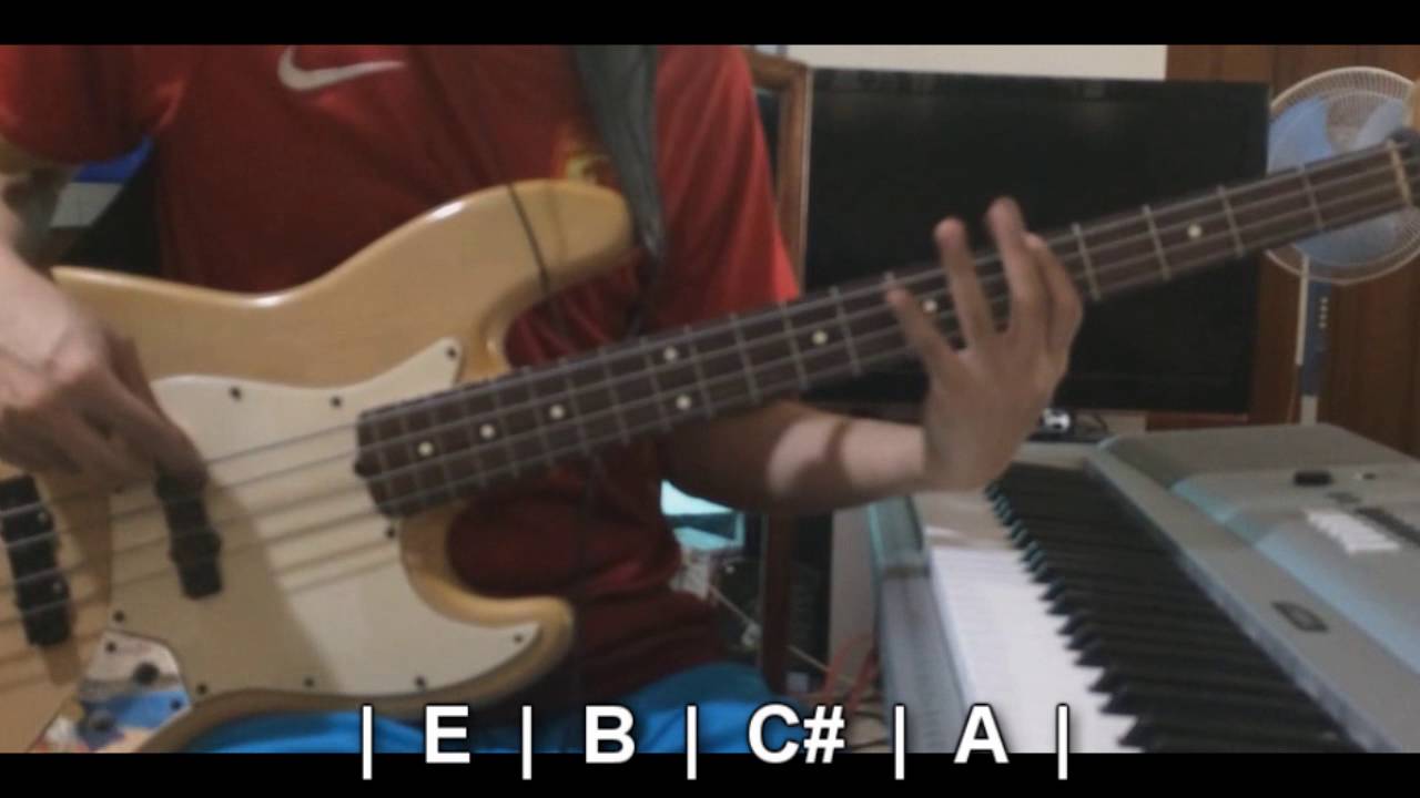 One Desire by Hillsong (Bass Lesson) - YouTube