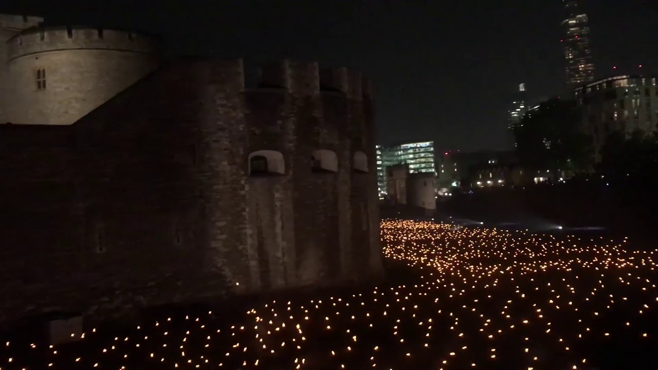 Tower of London. Remembrance Flames. 2018. HD - YouTube