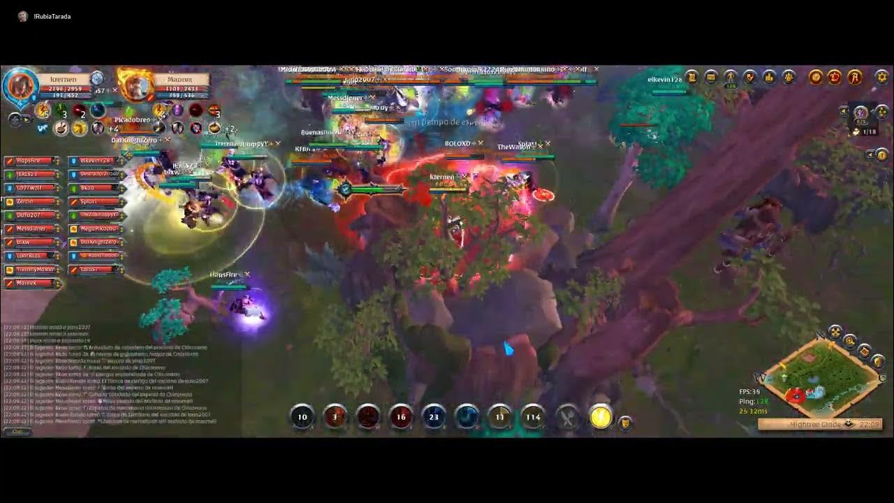 Albion Online ZvZ Demong Fang Pov B O G O R I S Vs Mono Con Navaja Small scale - YouTube