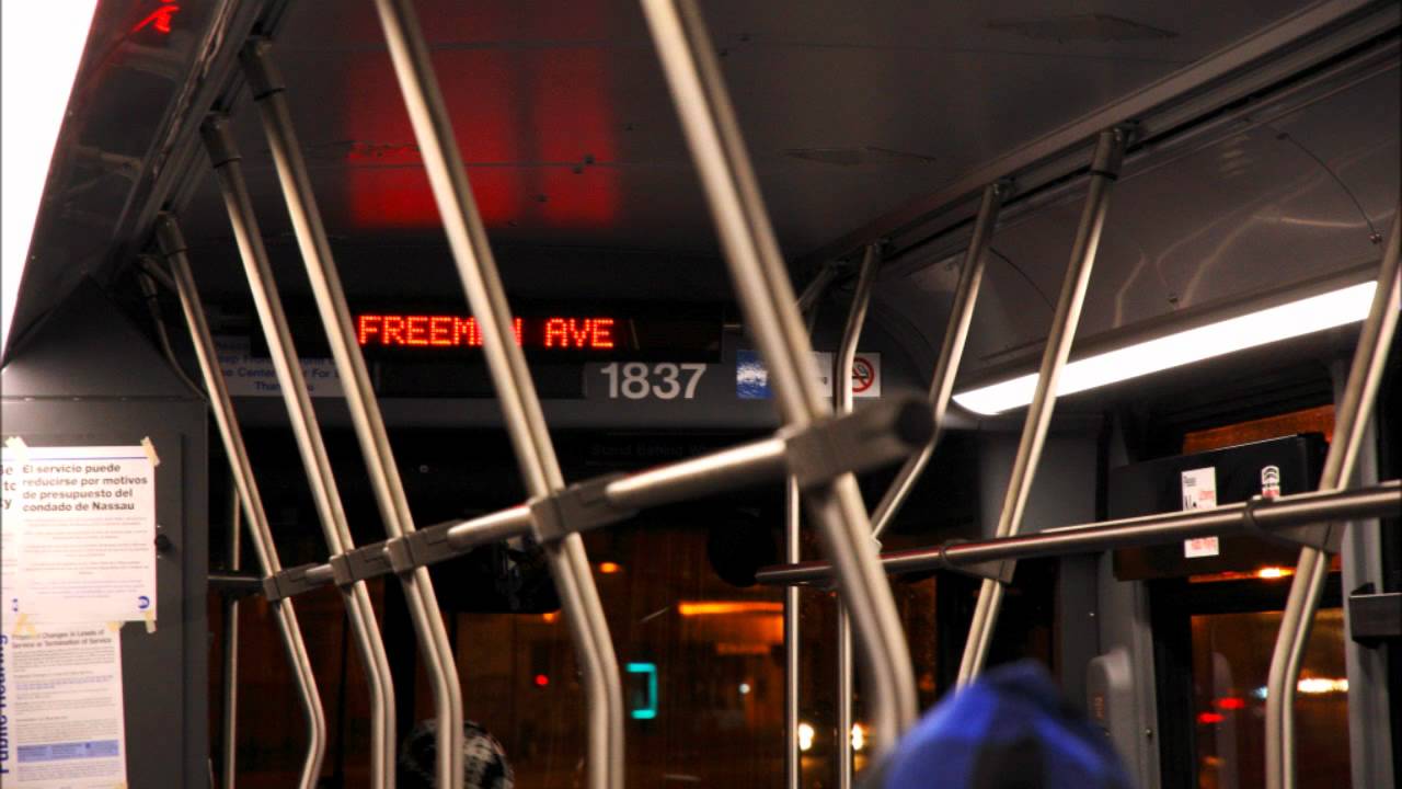MTA Long Island Bus Orion VII NG CNG 1837 on the N1 Sound Clip - YouTube