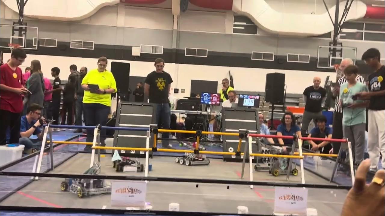 Center stage FTC robotics league meet! Our first one! - YouTube