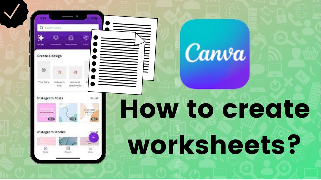 How To Create Worksheets On Canva YouTube How To Create Worksheets On Canva YouTube