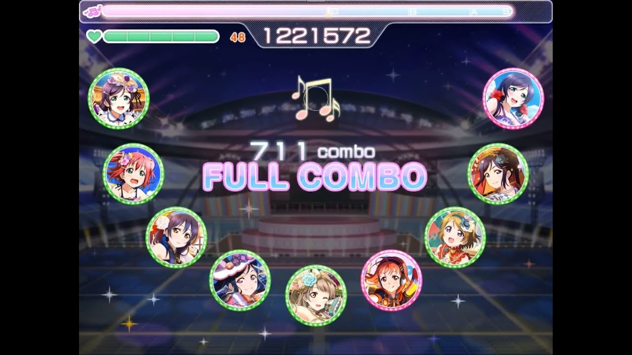 [HD]ラブライブ !スクフェス Dreamin' Go! Go!! MASTER FC - YouTube