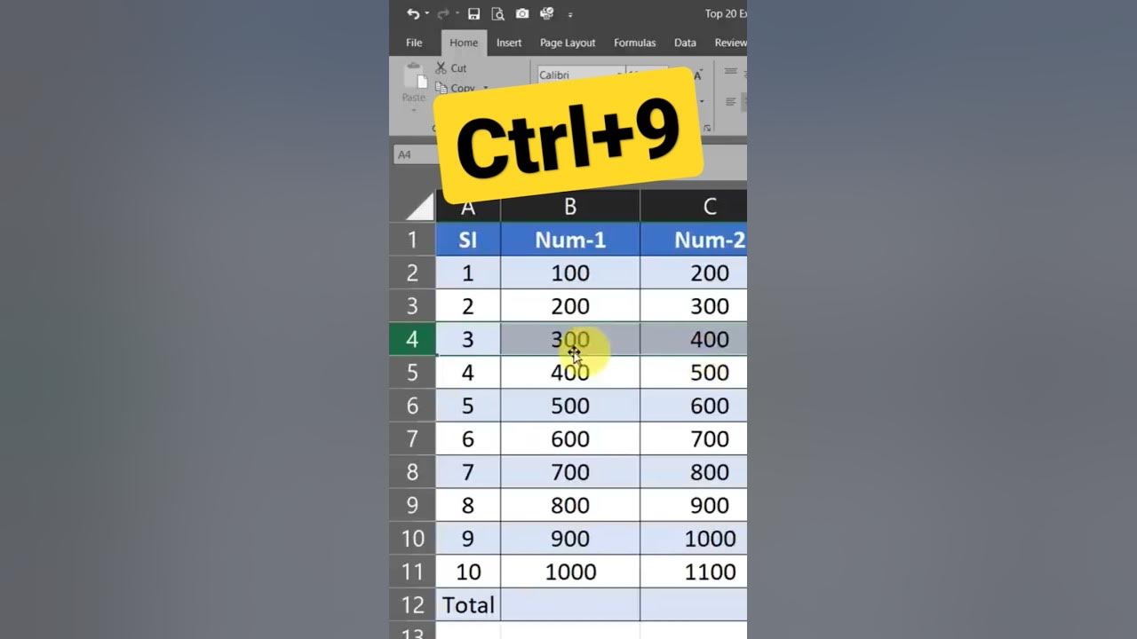 Excel Tips And Tricks Row Hide Shortcut Key excelshorts YouTube excel-tips-and-tricks-row-hide-shortcut-key-excelshorts-youtube