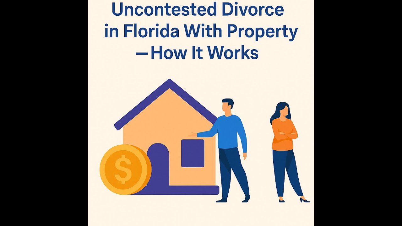 Uncontested Divorce in Florida With Property — Explained - YouTube