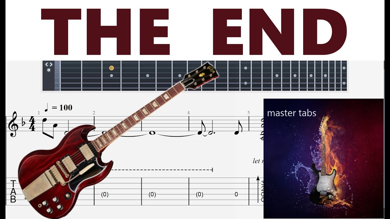 #THE END#THE DOORS|Guitar Tab| TUTORIAL#Mastertabs#BestFreeYoutubeMusic ...