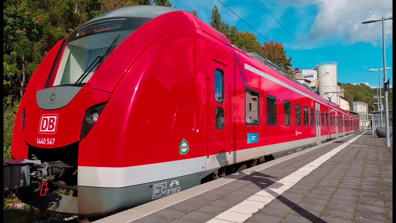 Deutsche Bahn REGIO AG - S-Bahn Nürnberg - Innenrundgang durch ALSTOM ET 1440 035-2 / ET 1440 ...