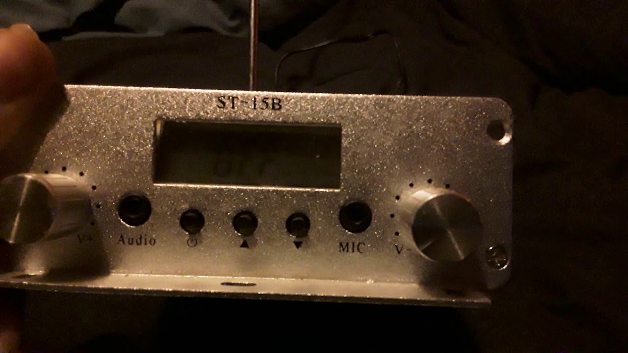 Information on the ST_15B 15watts FM TRANSMITTER. - YouTube