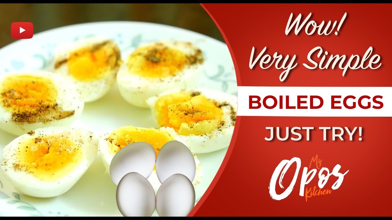 Wow! Very simple "OPOS Boiled Eggs" Just Try - Mrs. Amnik Talwar | My ...