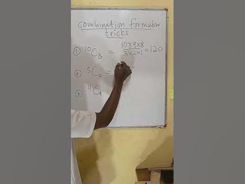 Combination formula tricks - YouTube