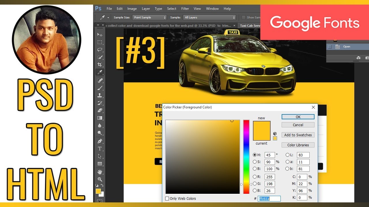 How to collect color and download google fonts for the web [#3] - YouTube