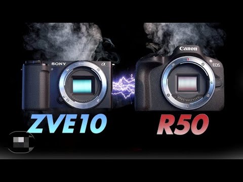 why i choose sony zve10 over canon r50 - YouTube