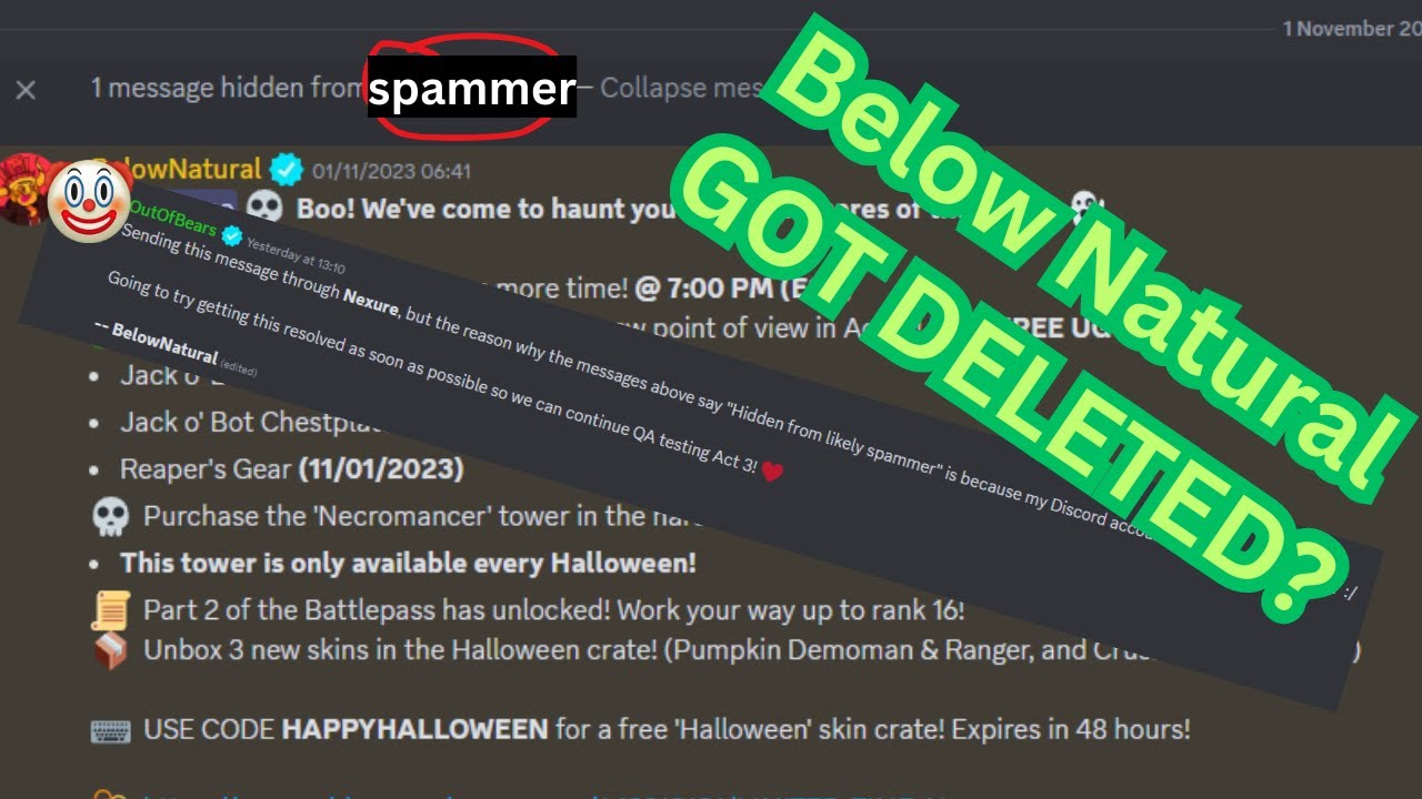 Below Natural banned?!! (tds memes) - YouTube