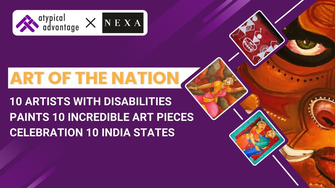Art of the Nation- 10 Artists with Disabilities paints 10 incredible ...