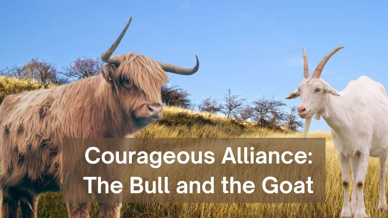 UNLIKELY ALLIES || The Courageous Alliance of the Bull and the Goat 🌟 ...