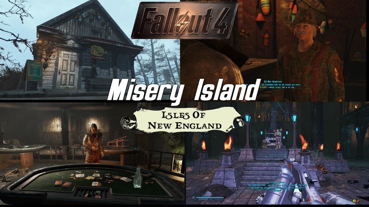 FALLOUT 4: Misery Island Mod Main Quest - YouTube