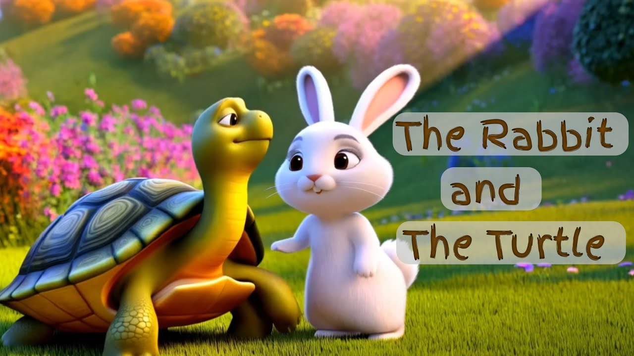 "The Rabbit and The Turtle Poem | Fun Moral Story for Kids | Must-Watch ...
