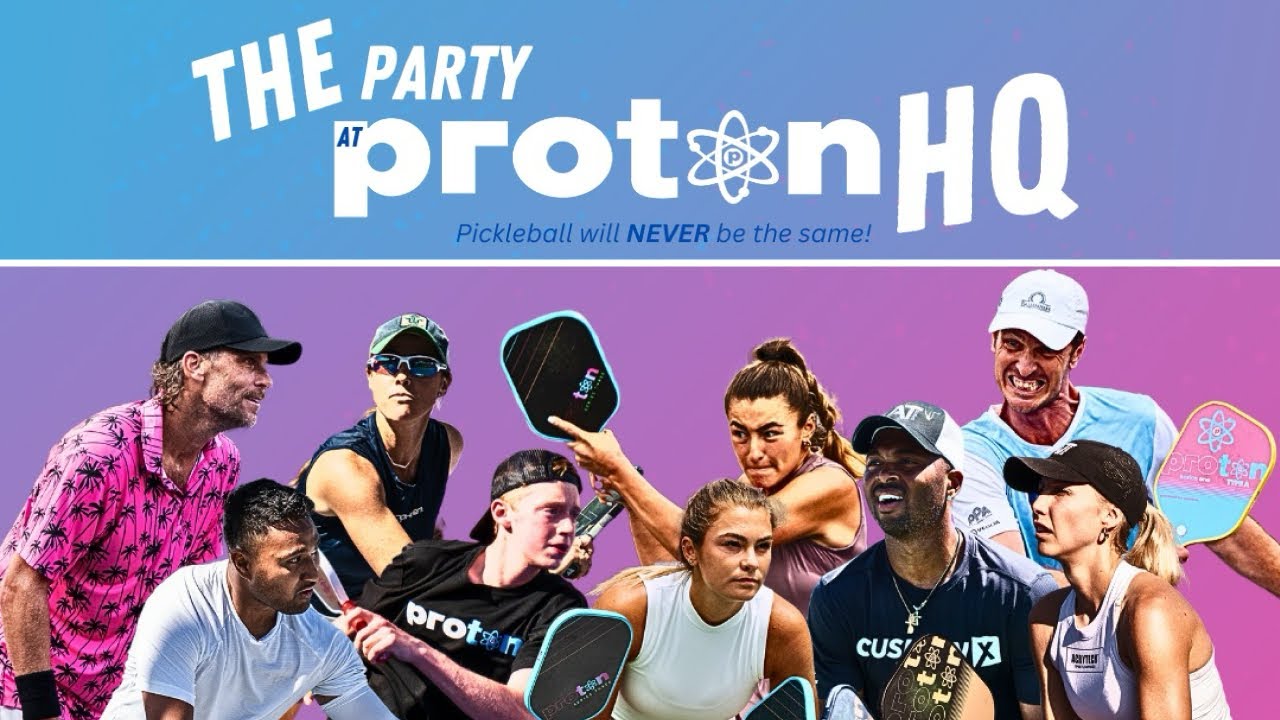 Proton HQ Pickleball Party - YouTube