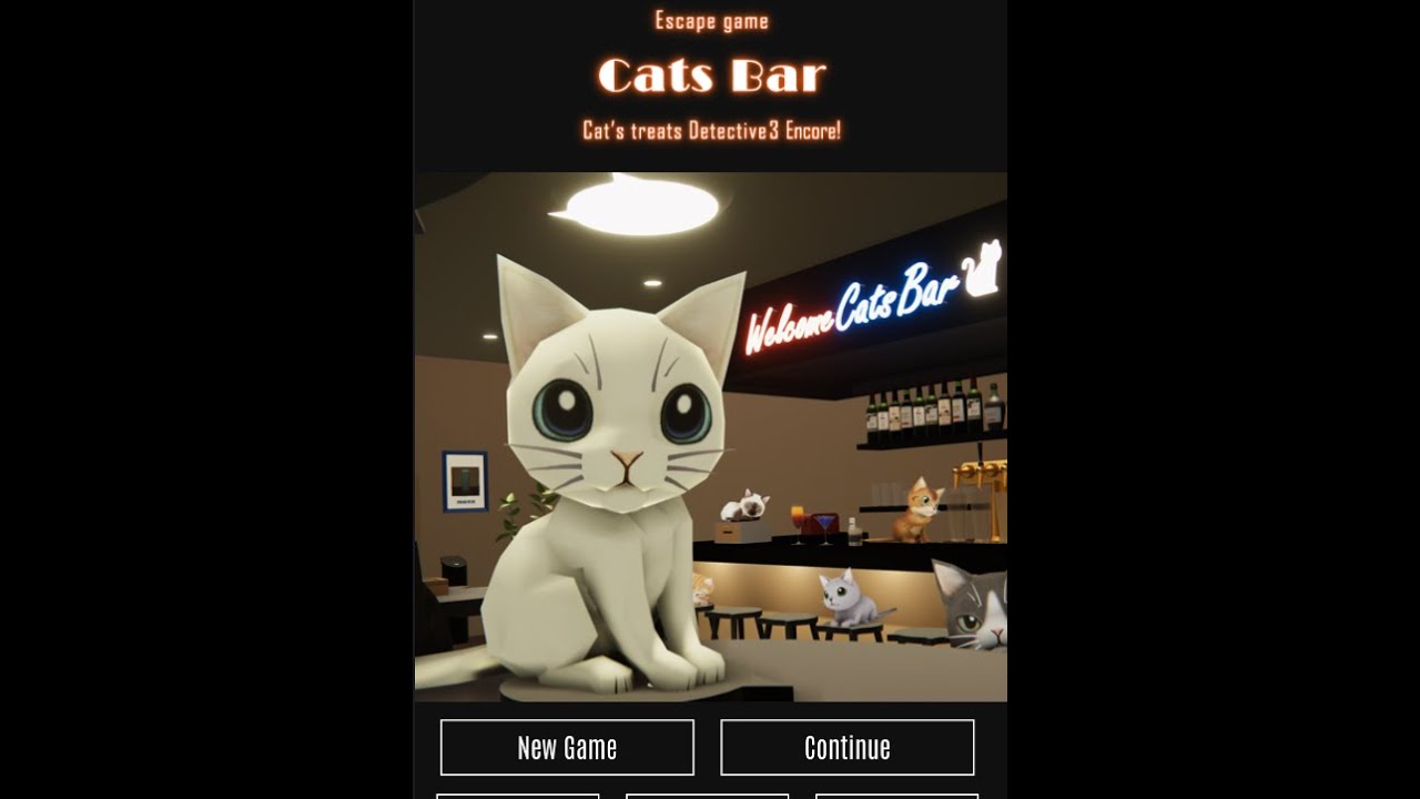 Escape game: Cats Bar Walkthrough [Cat Muzzle] - YouTube