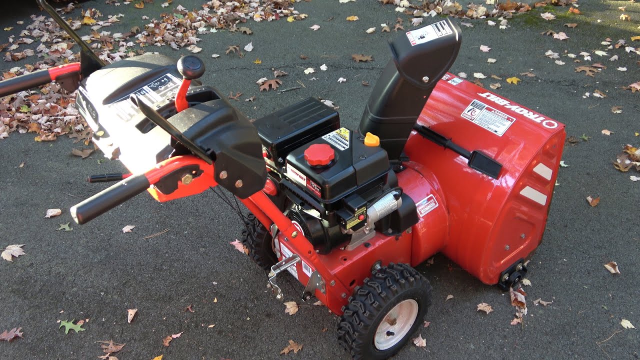 Trying Out Some New Universal Rolling Snowblower Skid Shoes... - YouTube