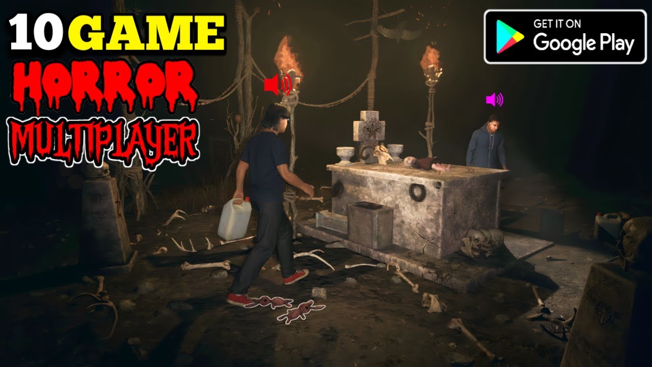 Mabar Horror seru 10 Game horror android multiplayer 2023 (offline ...